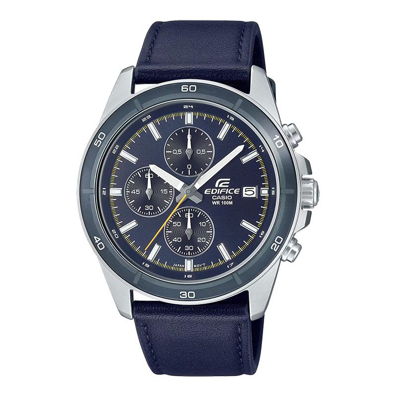 Casio Edifice EFR-526L-2C EFR-526L-2CVUDF Chronograph Men Blue Dial ...
