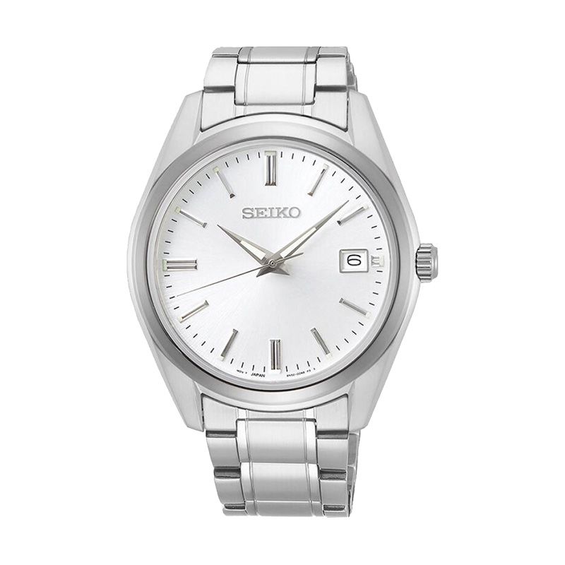 Seiko Classic SUR341 SUR341P1 Blue Dial Stainless Steel Strap ...