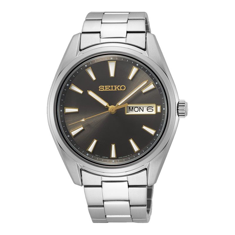 Seiko Classic SUR341 SUR341P1 Blue Dial Stainless Steel Strap ...