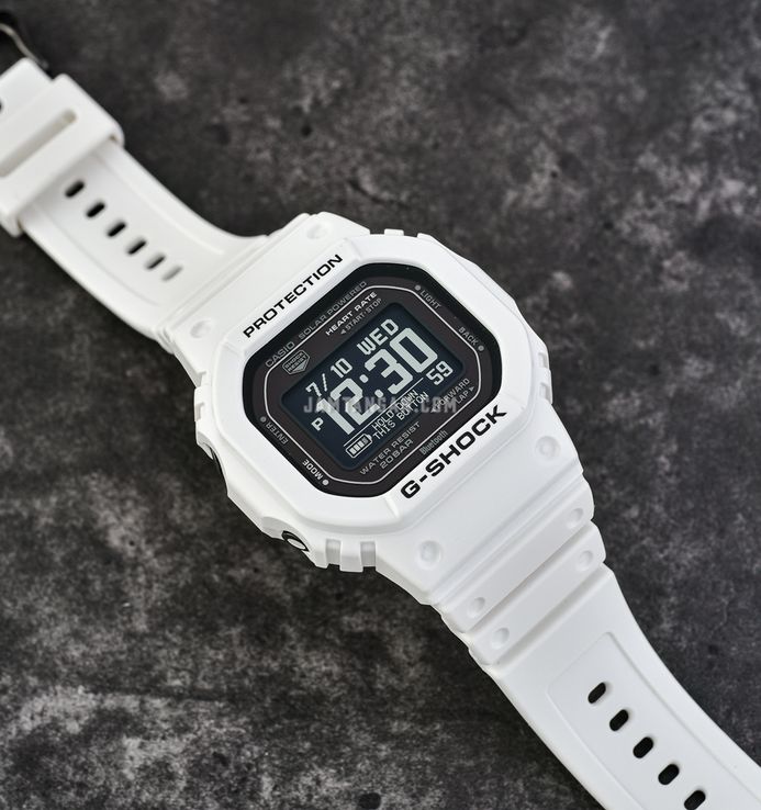 Casio G-Shock DW-H5600-7 DW-H5600-7DR Smartwatch G-Squad Heart Monitor ...