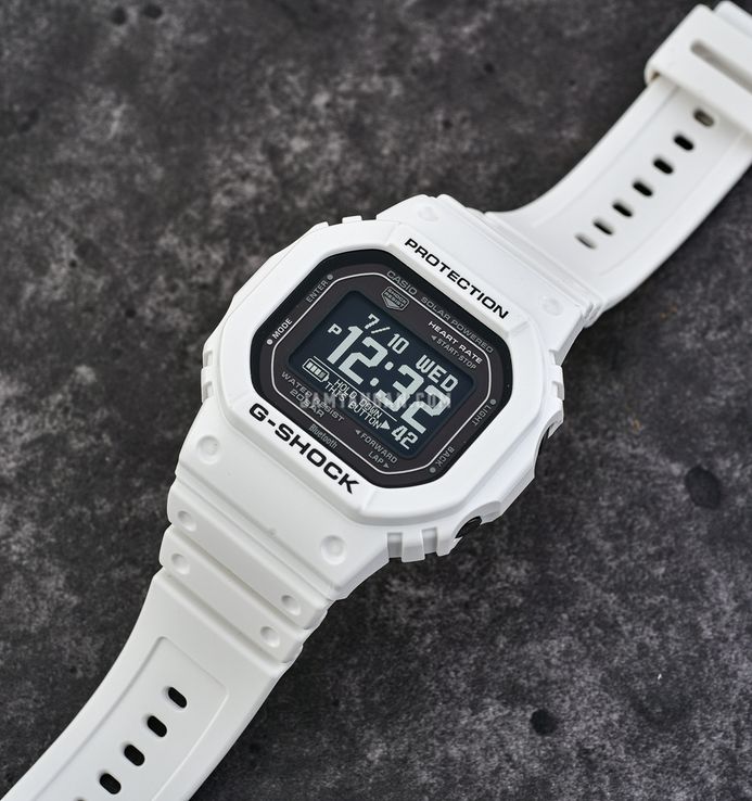Casio G-Shock DW-H5600-7 DW-H5600-7DR Smartwatch G-Squad Heart Monitor ...