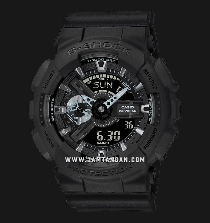 Casio G-Shock GA-114RE-1ADR 40th Anniversary REMASTER BLACK Resin Band Limited Edition ...