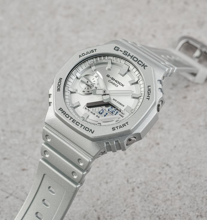 Casio G-Shock GA-2100FF-8ADR CasiOak Forgotten Future Series Metalic ...