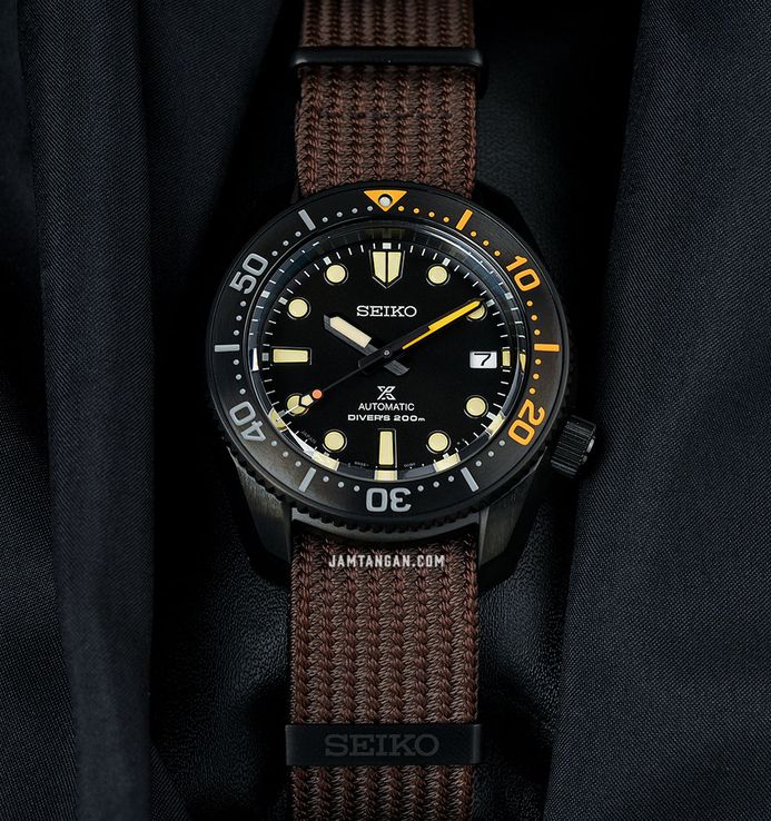 Seiko Prospex SPB255J1 The Black Series 1968 Divers 200M Modern Re ...