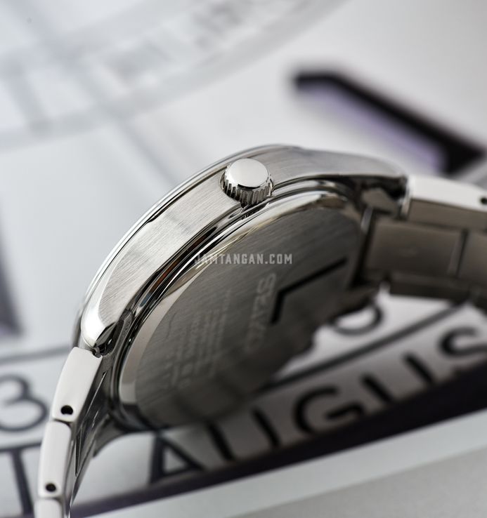 Seiko Classic SUR425P1 Discover More Blue Dial Stainless Steel Strap ...