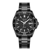 Alexandre Christie AC 6686 MD BIPBA Men Black Dial Black Stainless ...