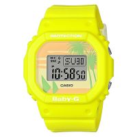 Casio Baby-G BGD-560BC-9PR 80s Beach Colors Ladies Digital Dial Yellow ...