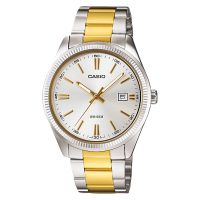Casio General LTP-1302SG-7A LTP-1302SG-7AVDF Enticer Ladies Silver Dial ...