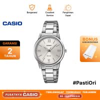 Casio General LTP-1303DD-7A LTP-1303DD-7AVDF Enticer Ladies Silver Dial ...