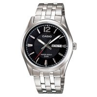 Casio General MTP-1335D-1A MTP-1335D-1AVDF Enticer Men Analog Black ...