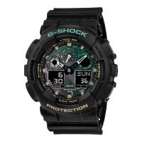 Casio G-Shock GA-100RC-1A GA-100RC-1ADR Teal And Brown Series Digital ...