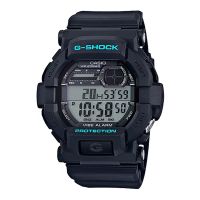 Casio G-Shock GD-350-1C GD-350-1CDR Vibe Alarm Digital Dial Black Resin ...