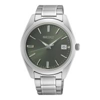 Seiko Classic SUR527 SUR527P1 Discover More Dress Olive Green Dial ...