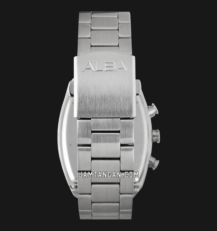 Alba AM3993X1 Men Chronograph Blue Dial Stainless Steel Strap ...