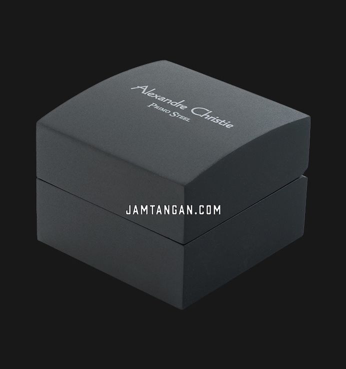 Alexandre Christie Primo Steel AC 1007 LD BIPBASL Ladies Black Dial ...