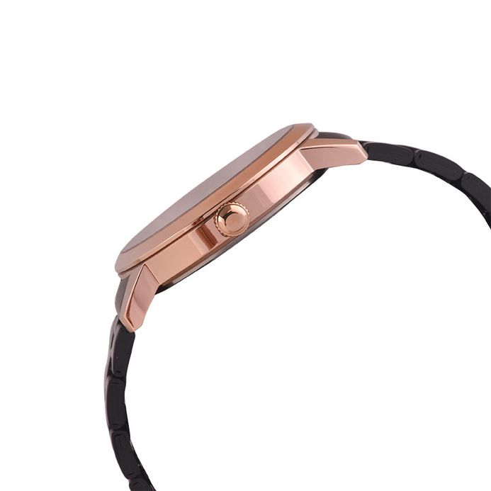 Alexandre Christie Primo Steel AC 1007 MD BBRBASL Men Black Dial Black ...