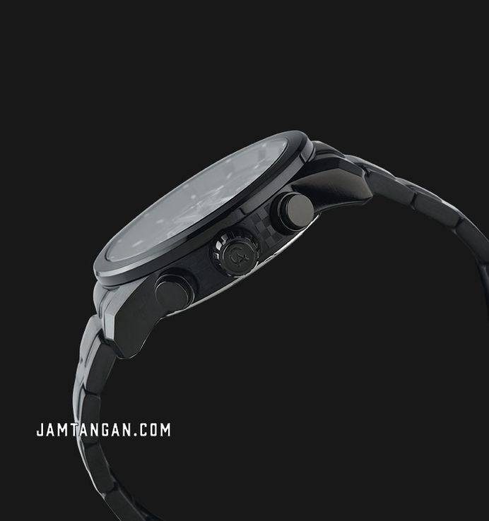 Alexandre Christie Chronograph AC 6562 MC BIPBASL Men Black Dial Black ...