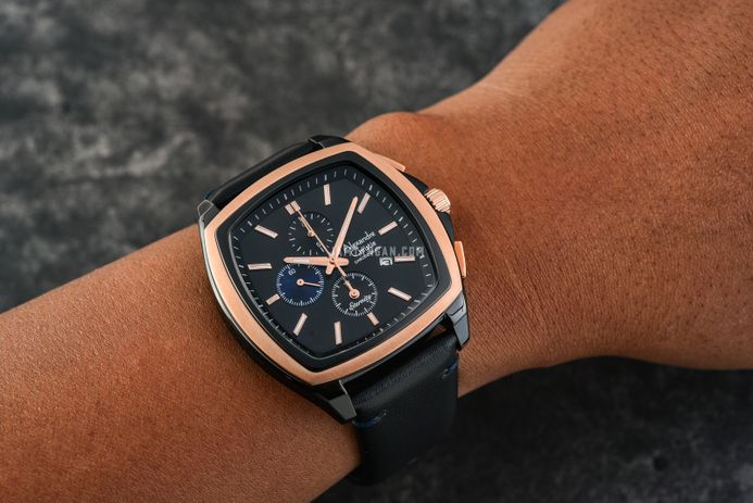 Alexandre Christie Eternity AC 6616 MC LBRBABU Chronograph Men Black ...