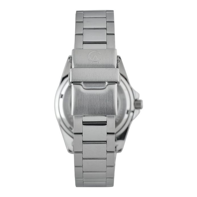Alexandre Christie AC 6676 MA BSSSL Men Automatic Silver Dial Stainless ...