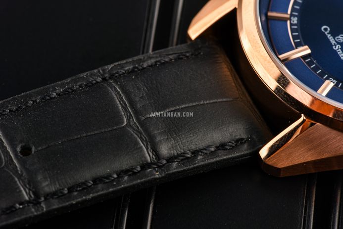 Alexandre Christie Classic Steel AC 8695 MD LRGBU Men Blue Dial Black ...