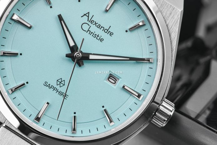 Alexandre Christie AC 8697 LD BSSLB Ladies Sapphire Baby Blue Dial ...