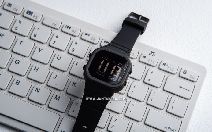 Alexandre Christie Digi AC 9347 LH RIPBA Ladies Black Digital Dial ...