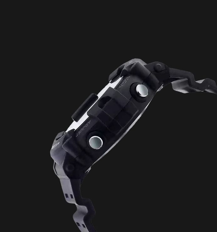 Casio General AE-1500WHX-1A AE-1500WHX-1AVDF Illuminator Digital Dial Extra Long Black Resin ...