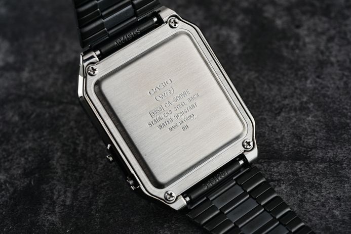 Casio General CA-500WEGG-1BDF Vintage Calculator Digital Dial Black ...