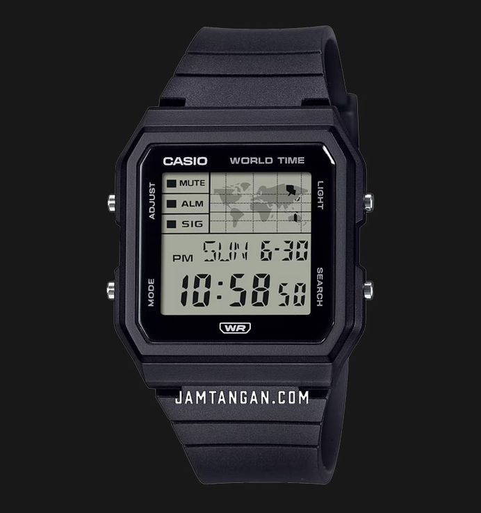 Casio General LF-30W-1A LF-30W-1AJF Digital Dial Black Resin Band (JDM ...