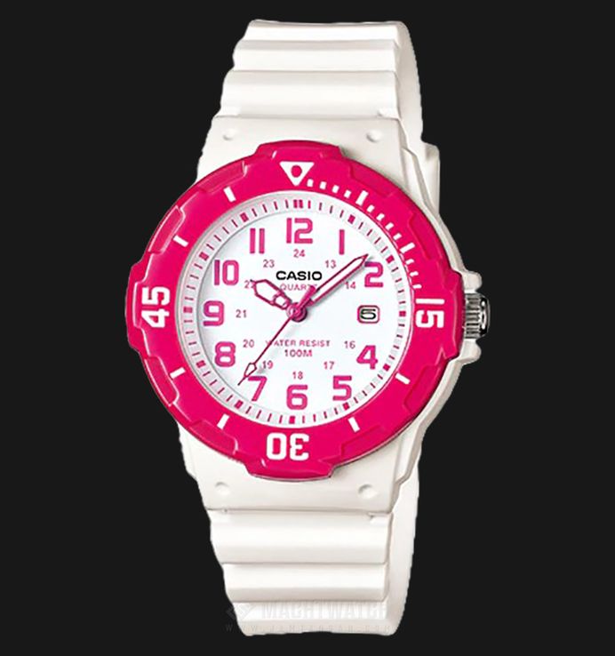 Casio General LRW-200H-4B LRW-200H-4BVDF Water Resistant 100M White ...