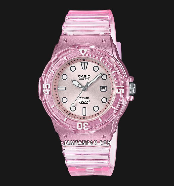 Casio General LRW-200HS-4E LRW-200HS-4EVDF Ladies Transparent Series ...