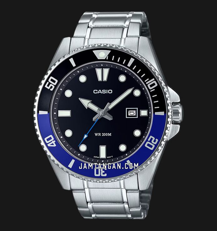 Casio General MDV-107D-1A2 MDV-107D-1A2VDF Men Batman Black Dial ...