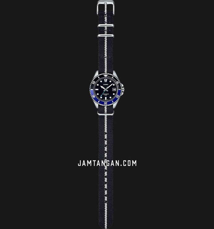 Casio General MDV-10C-1A2 MDV-10C-1A2VDF Baby Duro Batman Black Dial ...