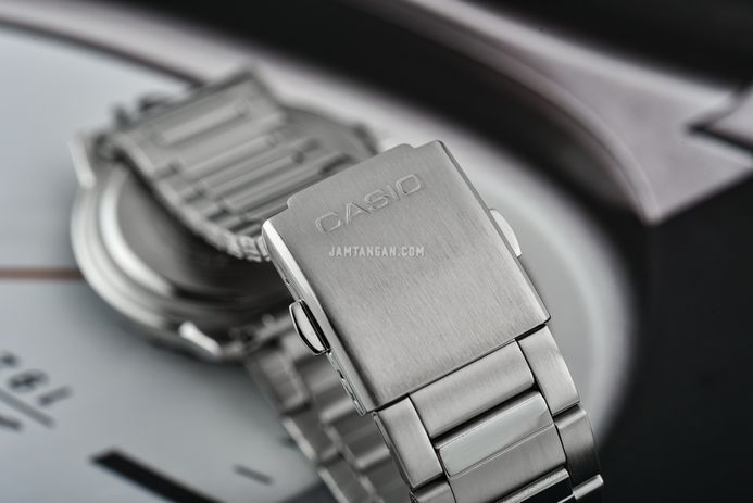 Casio General MTD-125D-2A2 MTD-125D-2A2VDF Men Analog Baby Blue Dial ...