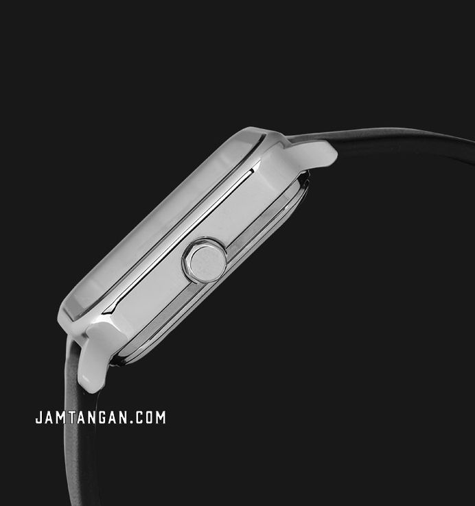 Casio General MTP-M305L-1A2 MTP-M305L-1A2VDF Men Moon Phase Black Dial ...