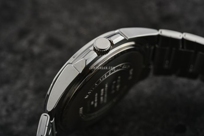 Casio General MTP-RS100D-5AVDF Solar Powered Brown Dial Stainless Steel ...