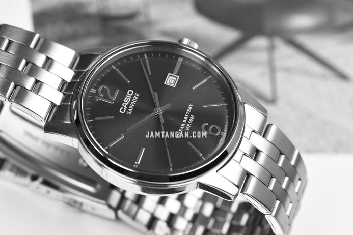 Casio General MTS-110D-1A MTS-110D-1AVDF Men Black Dial Stainless Steel ...