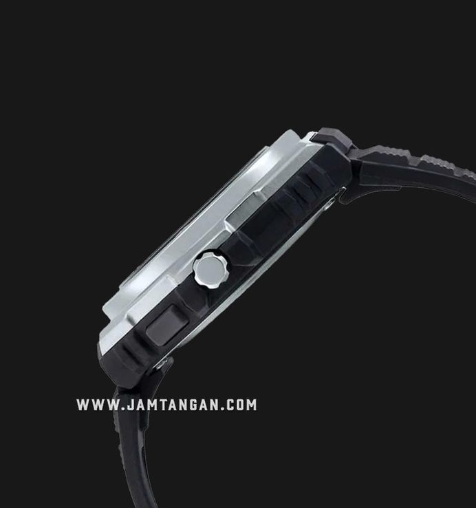 Casio General MWA-100H-2A MWA-100H-2AVDF Illuminator Blue Dial Black Resin Band | Jamtangan.com