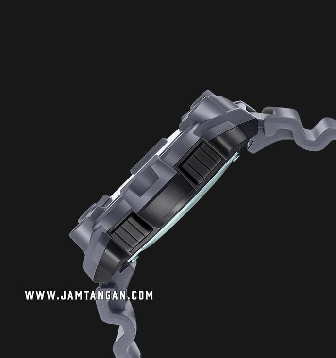 Casio General WS-1300H-8A WS-1300H-8AVDF Tide Graph Digital Dial Grey Resin Band | Jamtangan.com