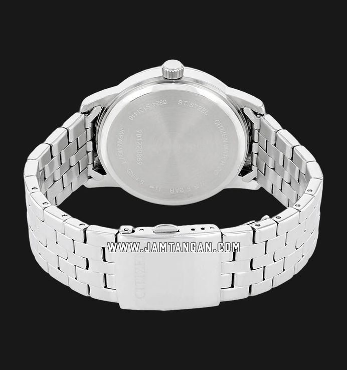 Citizen Classic AK5000-54A Men Moon Phase Silver Dial Stainless Steel ...