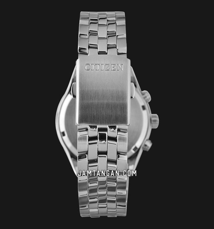 Citizen Eco-Drive AT2140-55L Chronograph Men Blue Dial Stainless Steel ...