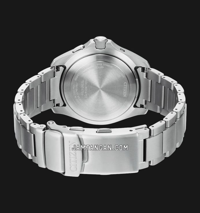 Citizen Promaster AT6080-53L Land Eco Drive Blue Dial Super Titanium ...