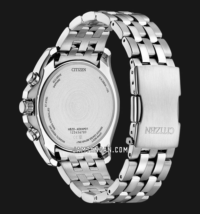 Citizen Eco Drive AT9120-89L Men Multifunction Dial Stainless Steel ...