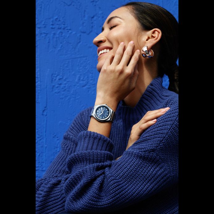 Citizen Eco Drive AW0130-85L Forza Super Titanium Blue Dial Titanium ...