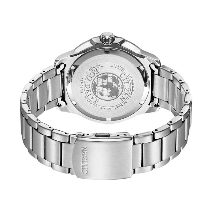 Citizen Eco-Drive AW1525-81L Batman Blue Pattern Dial Stainless Steel ...