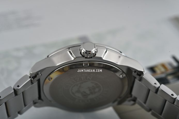 Citizen Eco-Drive AW1527-86E Black Dial Stainless Steel Strap ...