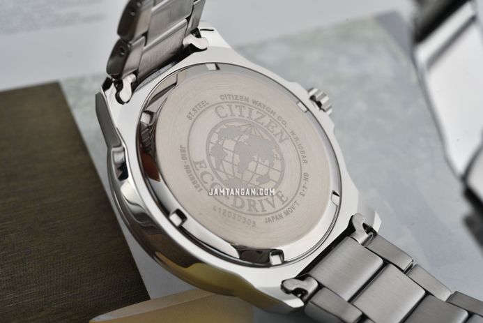 Citizen Eco-Drive AW1527-86E Black Dial Stainless Steel Strap ...