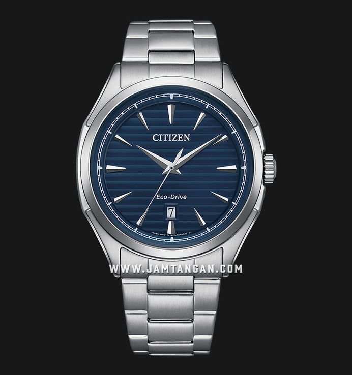 Citizen Eco Drive AW1750-85L Men Blue Dial Stainless Steel Strap ...
