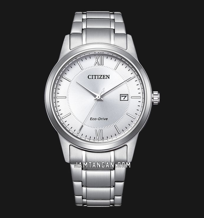 Citizen Eco Drive AW1780-84A Men Silver Dial Stainless Steel Strap ...