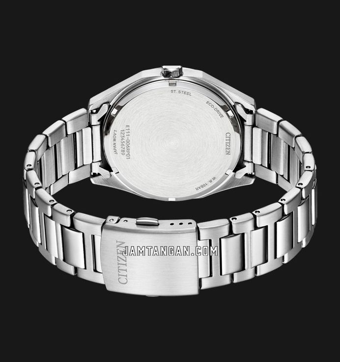 Citizen Eco Drive BM7600-81L Men Dark Blue Dial Stainless Steel Strap ...